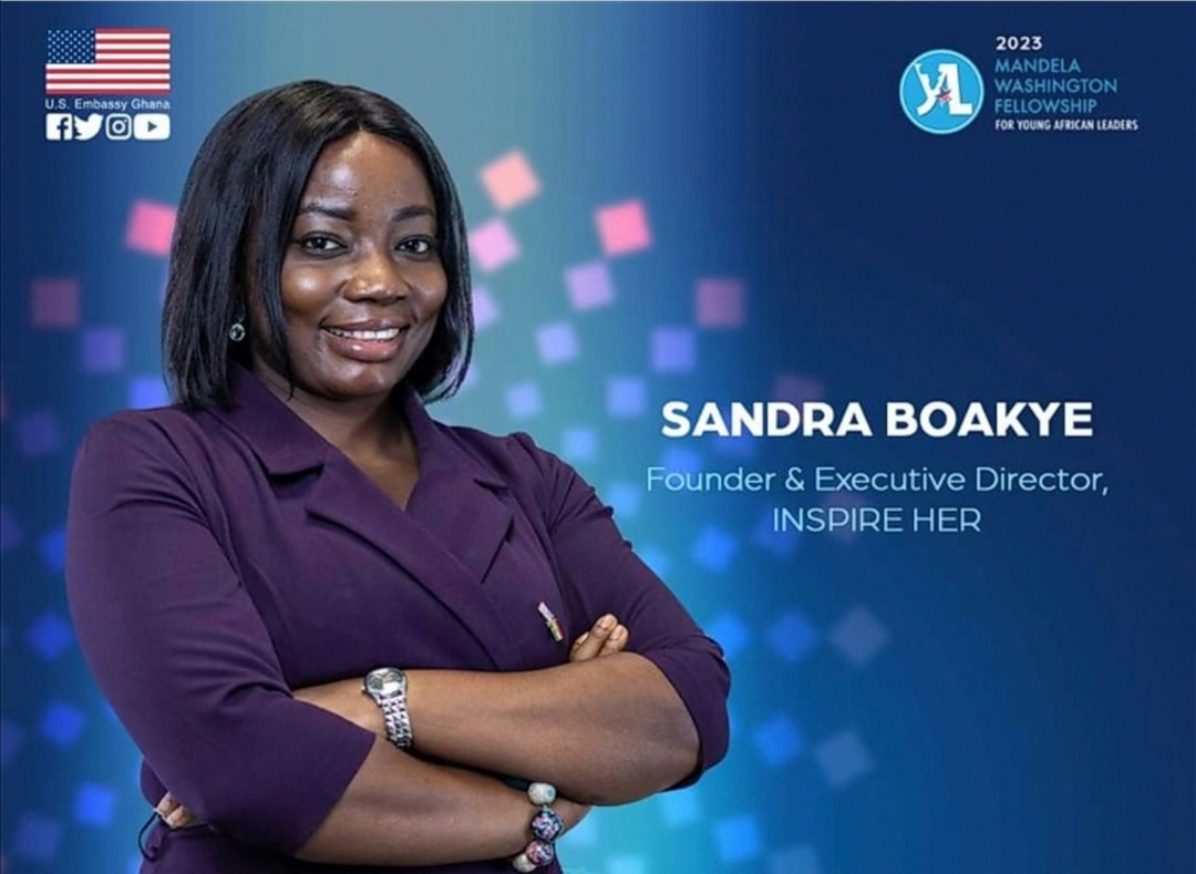 INSPIRE HER Founder Sandra Boakye is a 2023 Mandela Washington Fellow